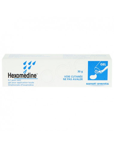 Héxomédine 0,1% gel et solution à l'Hexamidine - Archange Pharmacie en ...