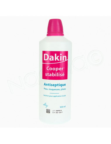 Dakin cooper stabilisé antiseptique solution liquide - Archange ...