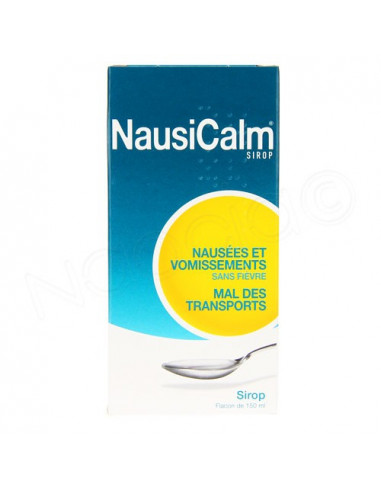 Nausicalm Sirop Nausées, Vomissements sans Fièvre, Mal des Transports ...