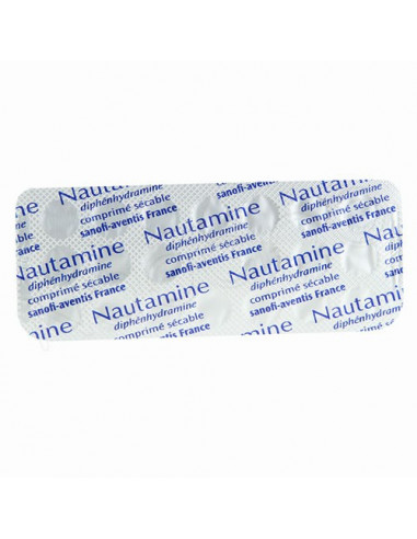 Nautamine mal des transports 20 comprimés - Achat en ligne