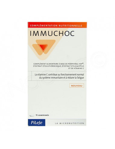 Pileje Immuchoc Système Immunitaire Organisme, Réduction Fatigue 15 ...